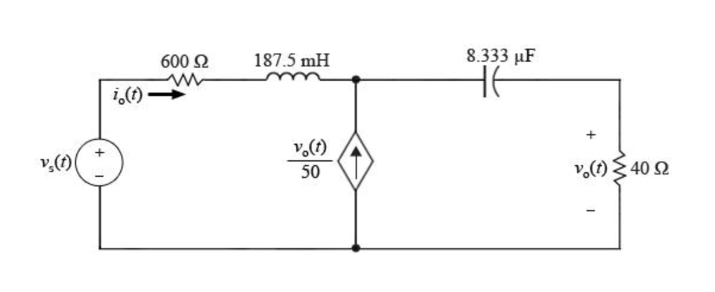 Solved Find The Steady State Time Domain Quantities For The
