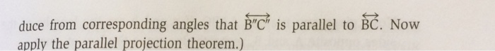 Solved 10. Fundamental theorem on similar triangles. Given | Chegg.com