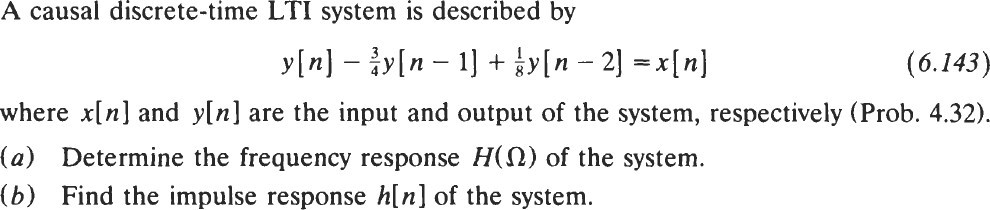 Solved A causal discrete-time LTI system is described by yln | Chegg.com