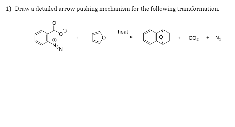 Solved Draw a detailed arrow pushing mechanism for the | Chegg.com