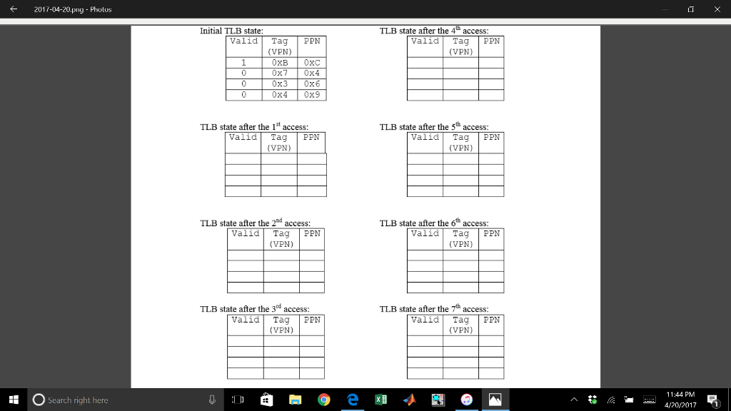 Solved Consider a processor with 32-bit virtual addresses. | Chegg.com