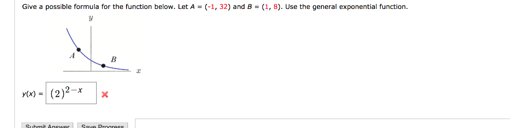 Solved Give a possible formula for the function below. Let | Chegg.com