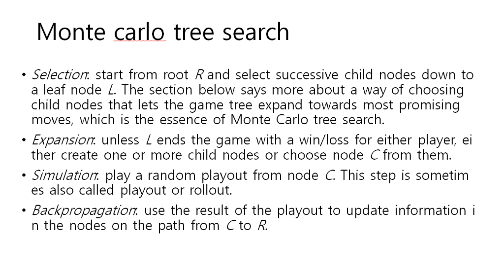 Monte Carlo tree search 2017 Al Lecture | Chegg.com