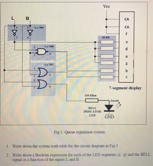 Solved Write down the system truth table for the circuit | Chegg.com