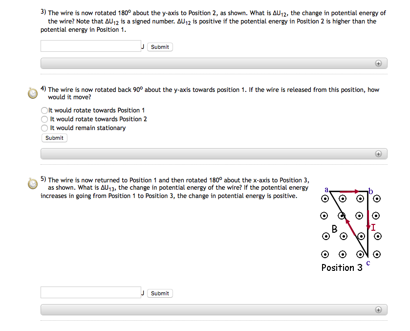 Solved Right Triangular Current Loop A wire formed in the | Chegg.com