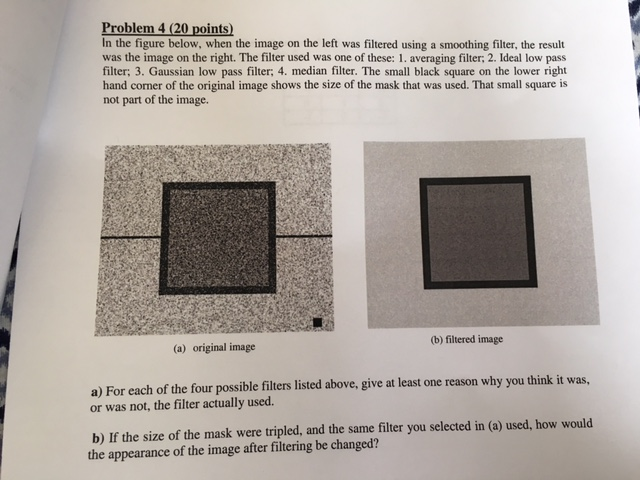 Solved In the figure below, when the image on the left was | Chegg.com