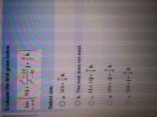 Solved Evaluate the limit given below | Chegg.com