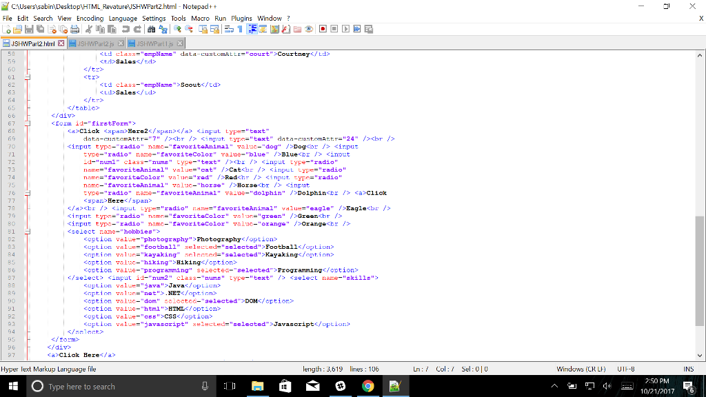 Solved Use Vanilla Javascript 1 Define Function Getusa