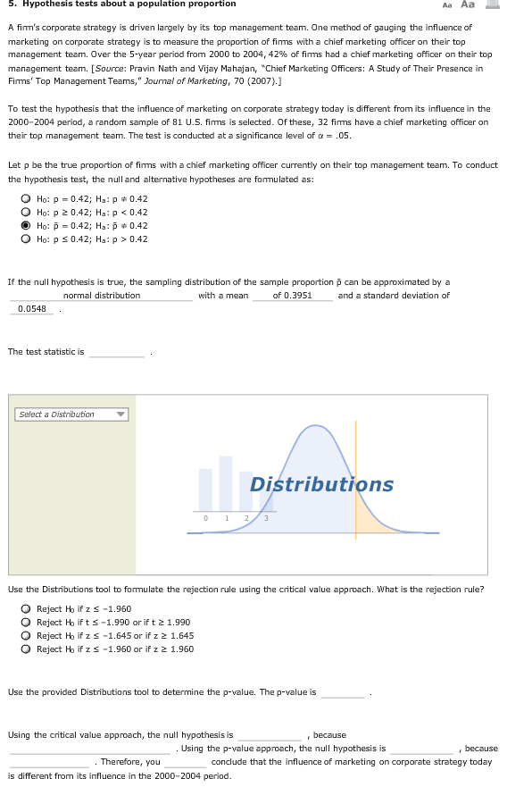 Solved 5. Hypothesis tests about a population proportion A | Chegg.com Solved 5. Hypothesis tests about a population proportion A | Chegg.com