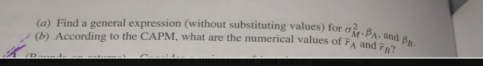 Solved (A small world) Consider a world in which there are | Chegg.com