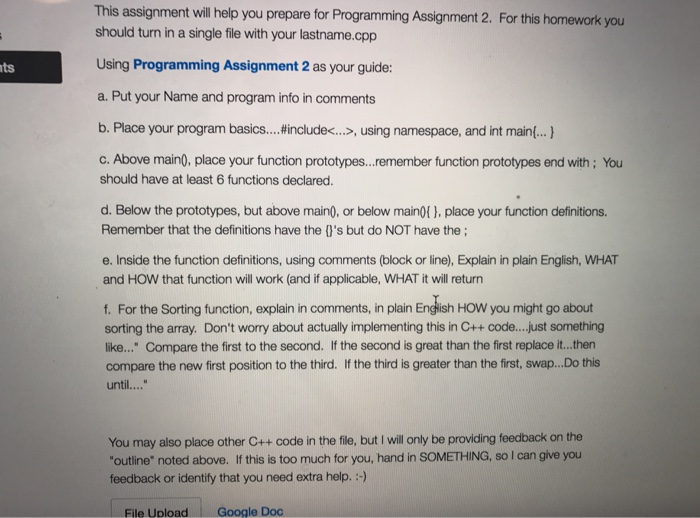 Solved This assignment will help you prepare for Programming | Chegg.com