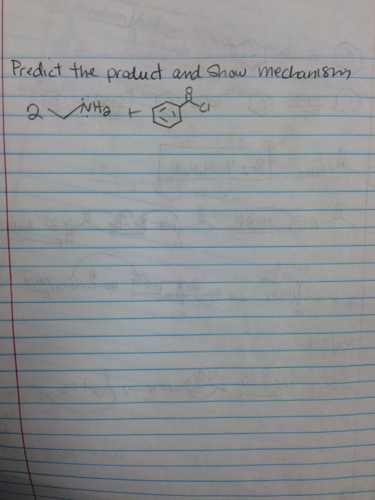 Solved Predict the product and show mechanism | Chegg.com