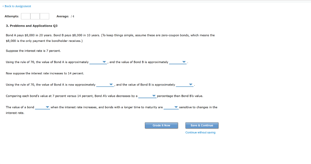 Solved Back to Assignment Average:14 Attempts: 3. Problems | Chegg.com