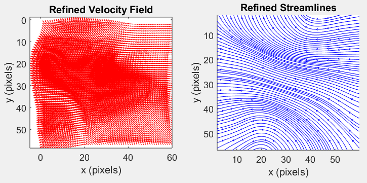 What do the velocity and streamline fields indicate, | Chegg.com