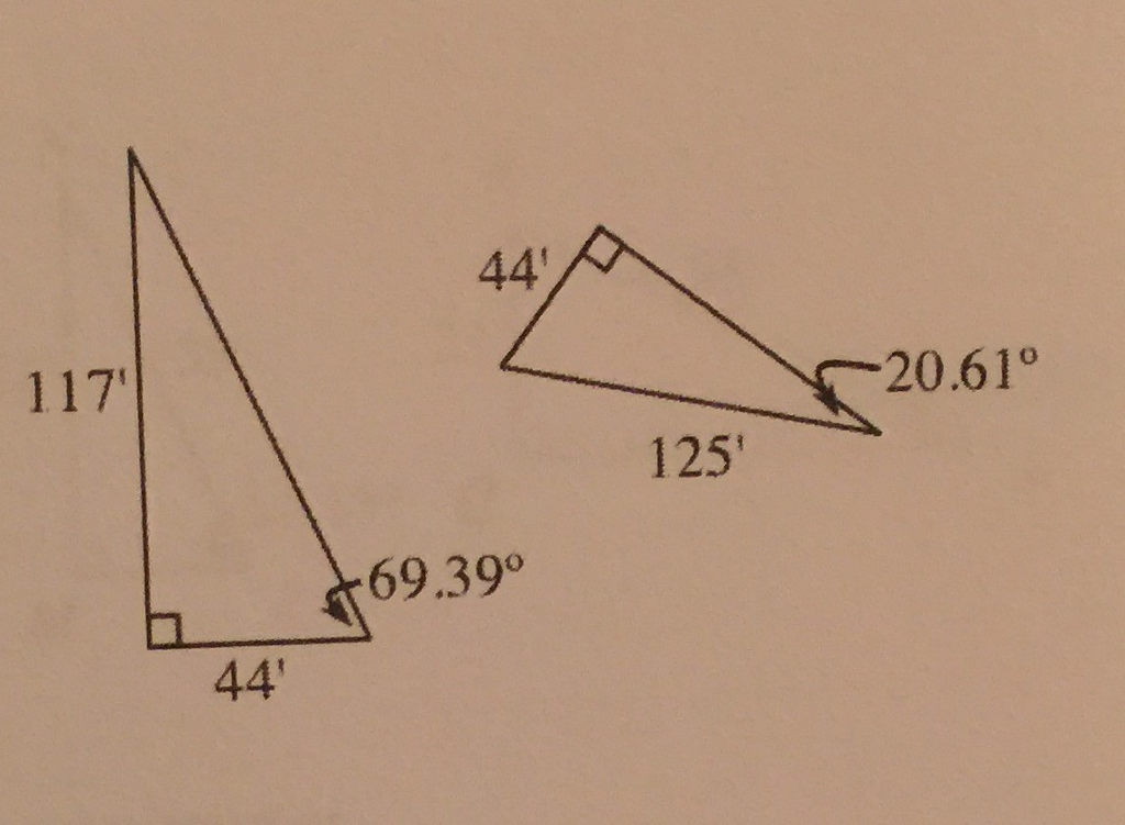 Solved Are the two triangles at right congruent? Make a | Chegg.com