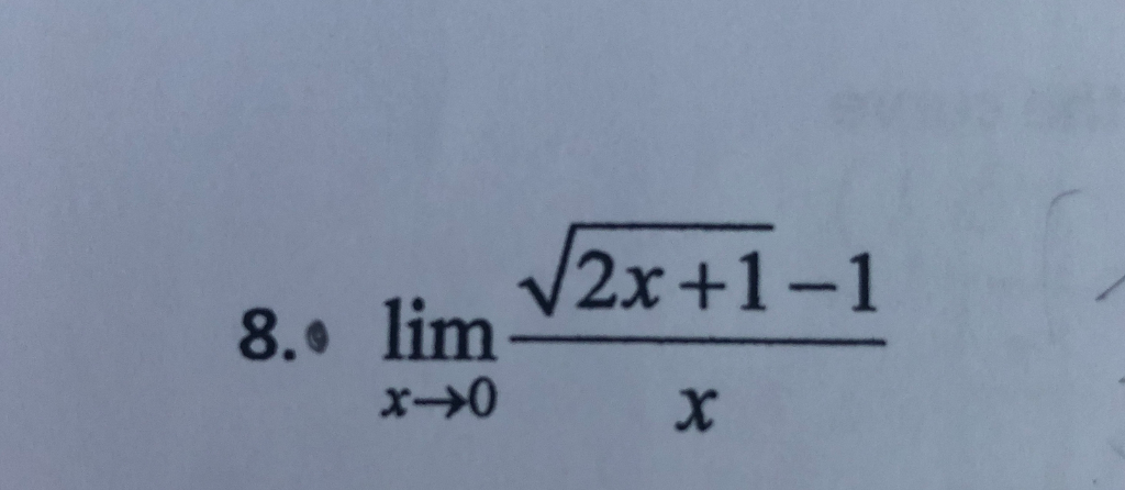 Solved 7. lim (B+ h)° -9 7. lim h->0 h | Chegg.com