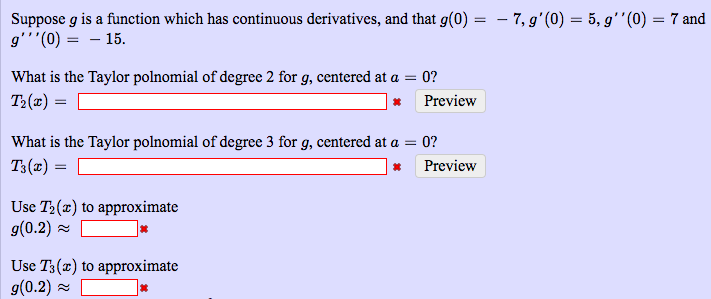 Solved Suppose g is a function which has continuous | Chegg.com