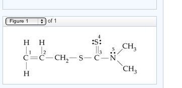 Solved Figure 1 of 1 The structure of allyl | Chegg.com