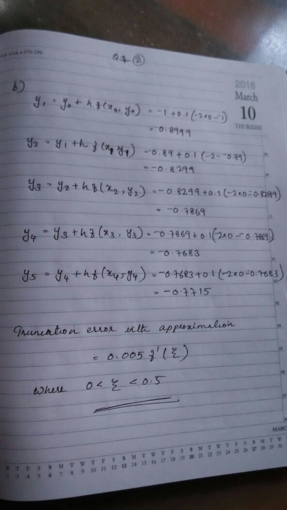 (Solved) - Consider the following second-order ODE: (a) Solve with ...