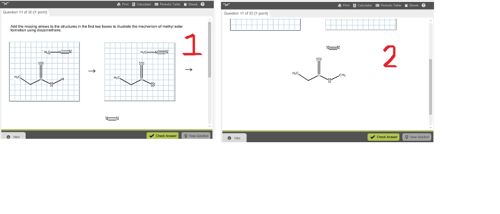 Solved Add the missing arrows to the structures in the first | Chegg.com