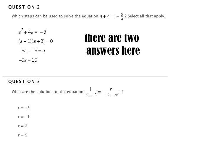 Solved Which steps can be used to solve the equation a + 4 = | Chegg.com