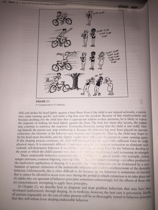 what is the principle of shaping in psychology?! And | Chegg.com