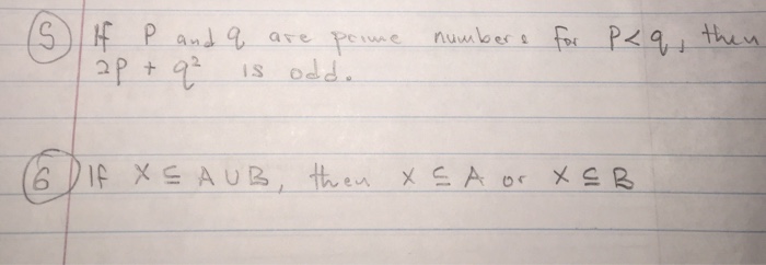 Solved If P and q are prove numbers For P