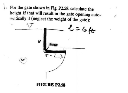 Solved For the gate shown in Fig. P2.58, calculate the | Chegg.com