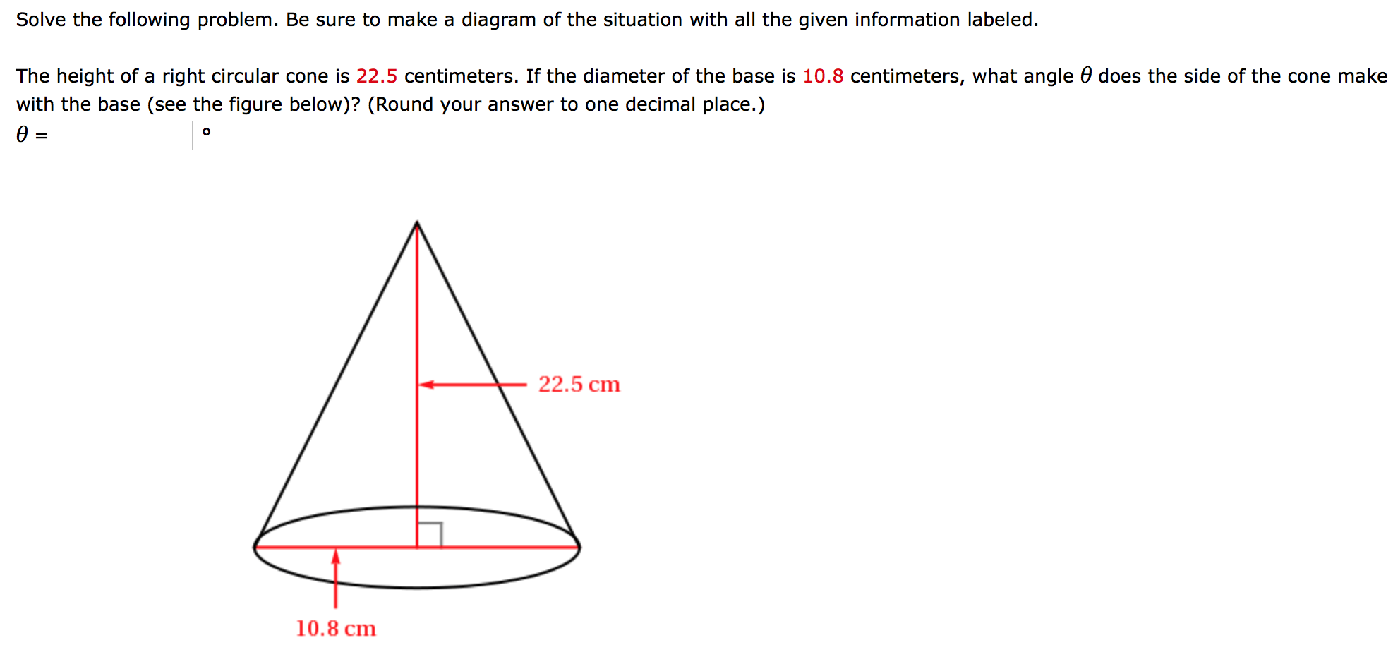 Solved Solve the following problem. Be sure to make a | Chegg.com