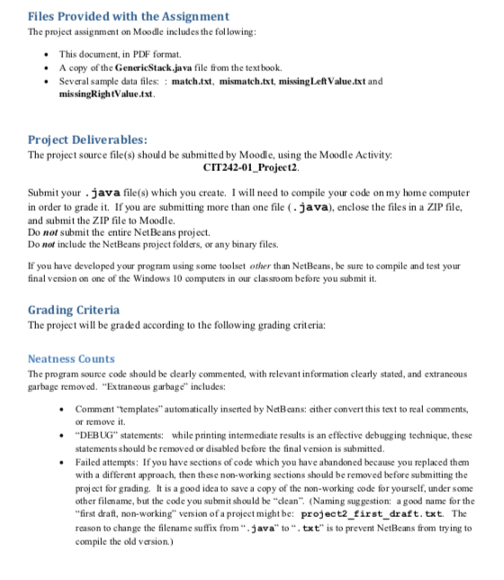 Solved Balanced Parentheses, Curly Braces, and Square | Chegg.com