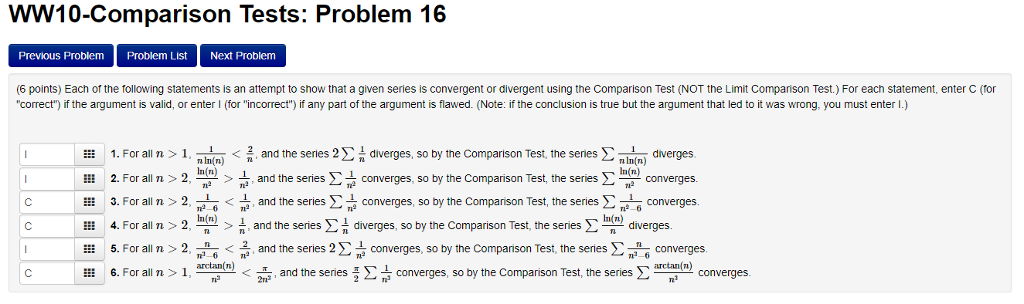 Solved I cant tell which of these I am doing wrong, or if | Chegg.com