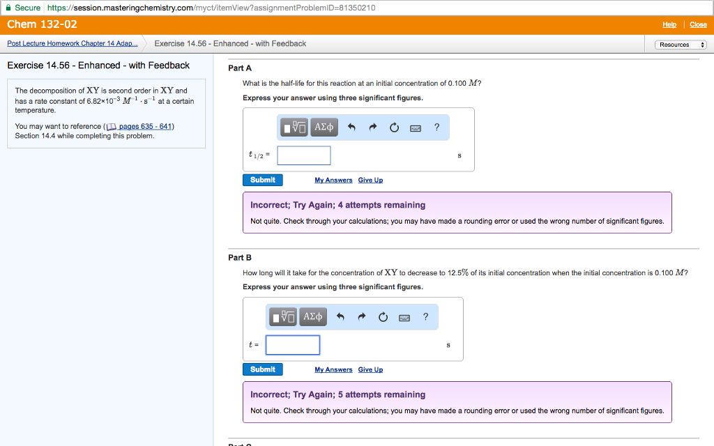 Chemistry Archive | April 16, 2017 | Chegg.com