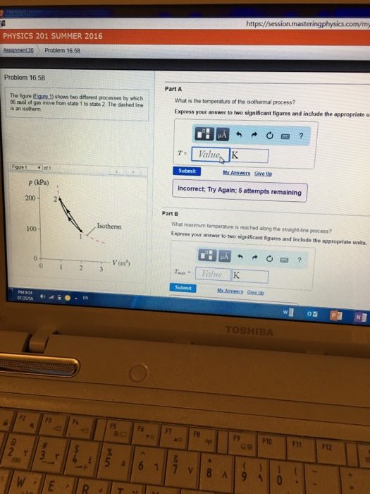 Solved The figure (Figure 1) shows two different processes | Chegg.com