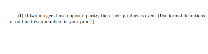 Solved Prove the following statements using direct proof. | Chegg.com
