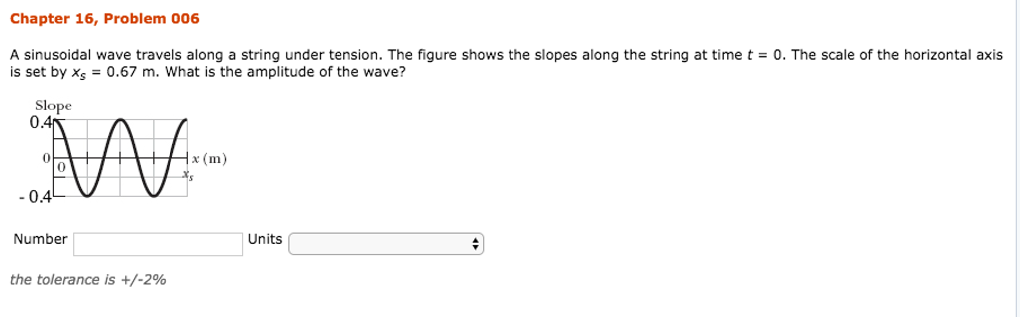 Solved A sinusoidal wave travels along a string under | Chegg.com