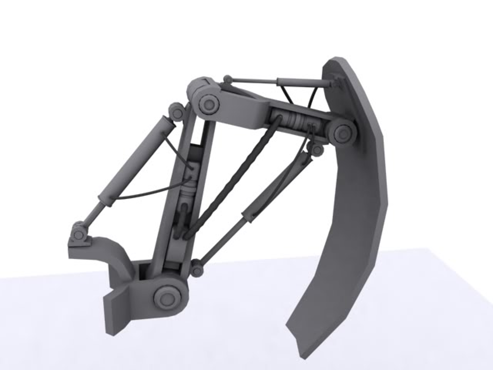 This is a leg/crawler for a sphere robot. Draw the | Chegg.com