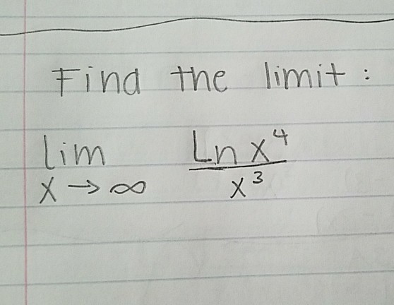 Solved Find the limit 3 | Chegg.com