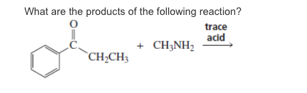 Solved NH2 o 스 , trace acid | Chegg.com