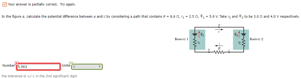 Solved Your answer is partially correct. Try again. In the | Chegg.com
