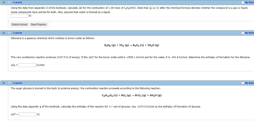 Solved Using the data from Appendix G of the textbook, | Chegg.com