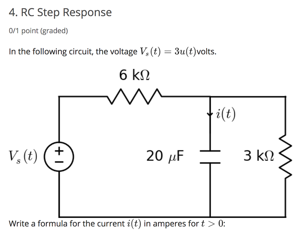 Solved 7. Node Voltage Method 0/2 points (graded) Consider | Chegg.com
