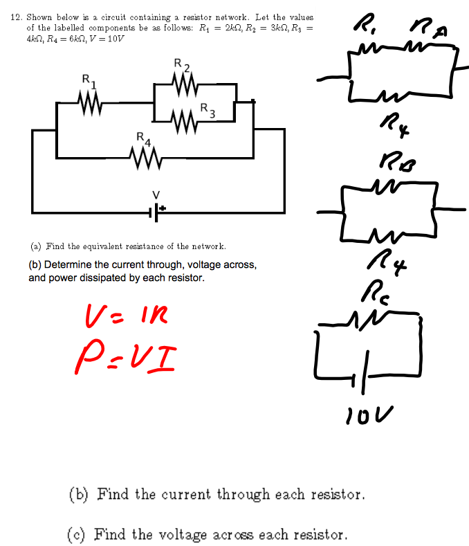 Solved 12. Shown below is a circuit containing a resistor | Chegg.com