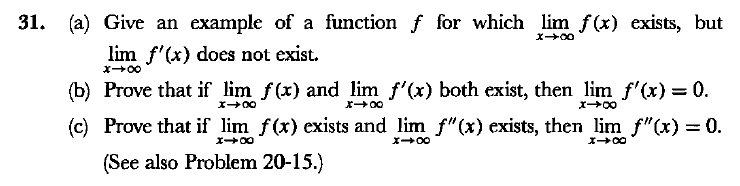 Solved 31. (a) Give an example of a function f for which lim | Chegg.com