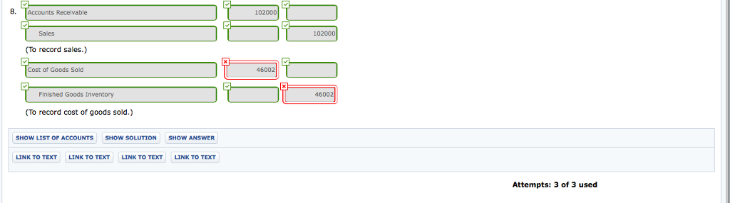 Solved Problem 23-6A (Part Level Submission) Jorgensen | Chegg.com