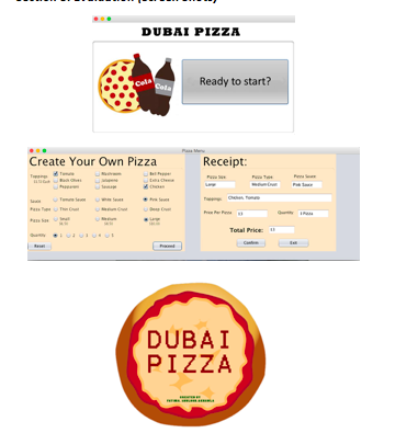 Create two java classes named Pizza that stores | Chegg.com