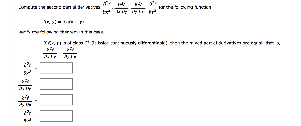 Solved a2f a2f, for the following function. Compute the | Chegg.com