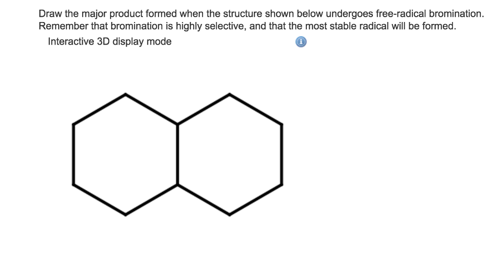 Solved Draw The Major Product Formed When The Structure