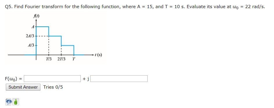 Solved 05. Find Fourier transform for the following | Chegg.com
