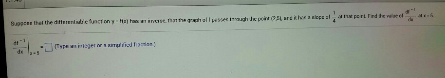 Solved Suppose that the differentiable function y = f(x) has | Chegg.com Solved Suppose that the differentiable function y = f(x) has | Chegg.com