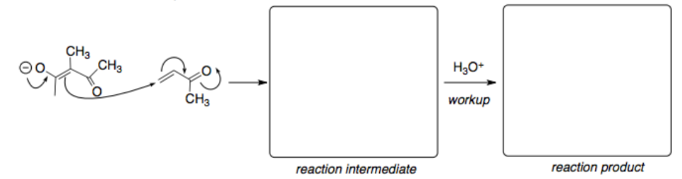 Solved CH3 CH3 C) H30 C) CH3 workup reaction intermediate | Chegg.com